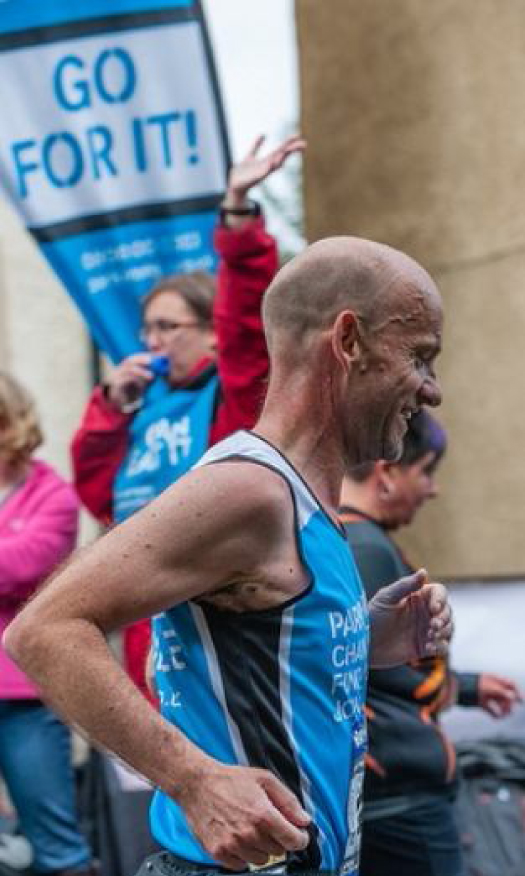 James Mark raises funds for Parkinson's UK - Edinburgh Parkinsons